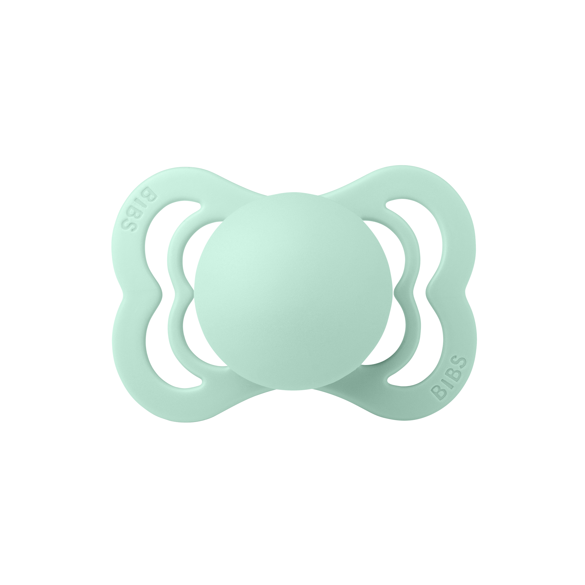 BIBS Pacifier SUPREME Silicone 2 PK Nordic Mint (Min. of 2 PK, multipl ...